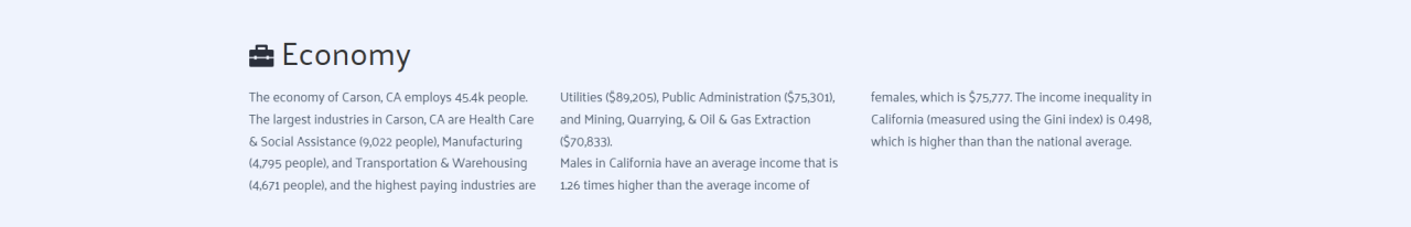 About Carson | Carson Chamber